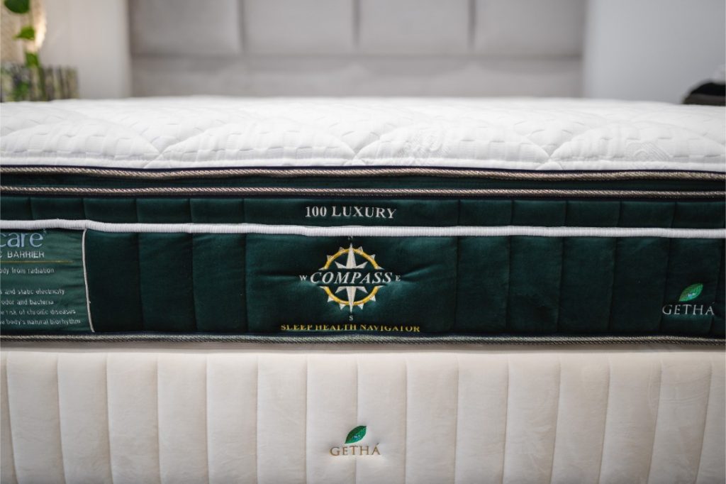 Luxury Queen Bed Base by Gethå | Shop Gethå Bedding | Back & Neck